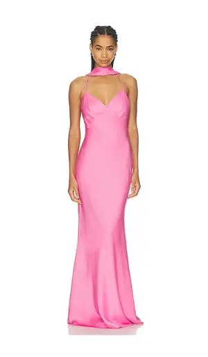 NADINE MERABI Lana Dress - Pink