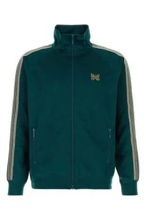 Needles Petrol Tech Fabric Sweatshirt - Green