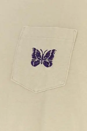 Needles Sand Cotton T-shirt