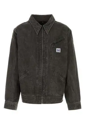 Needles Cotton Blend Jacket - Black