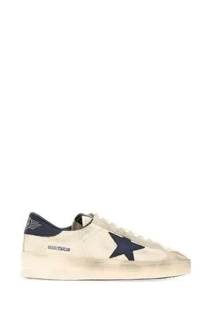 GOLDEN GOOSE Stardan Sneakers In Suede And Fabric - White