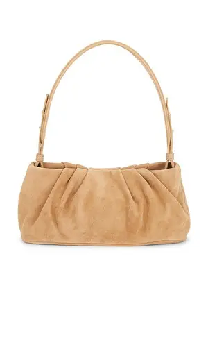 Simkhai Harlow Suede Shoulder Bag In Tan