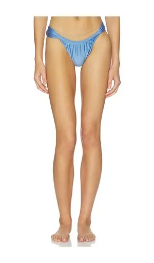 Faithfull The Brand Andez Bikini Bottom In Blue