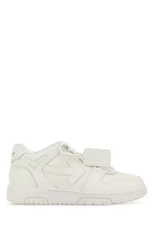 Off-White Leather Out Of Office Sneakers - White