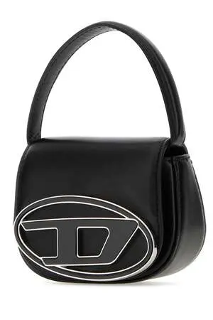 DIESEL® 1dr Xs Leather Handbag With Silver Tone Logo