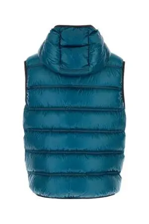 Moncler Sleeveless Hooded Down Jacket - Blue