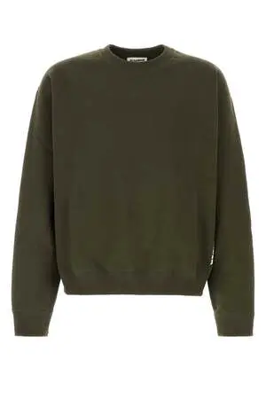 JIL SANDER Cotton Sweatshirt - Green