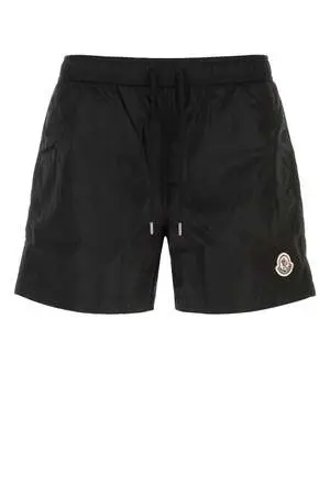 Moncler Nylon Swimming Shorts - Black