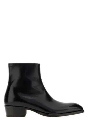 TOM FORD Leather Ankle Boots