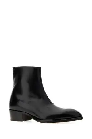 TOM FORD Leather Ankle Boots
