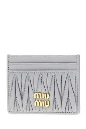Miu Miu Pastel Light- Leather Card Holder
