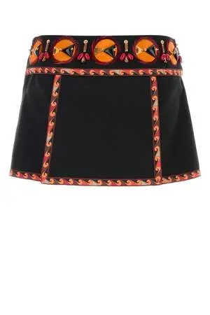Emilio Pucci Gabardine Mini Skirt