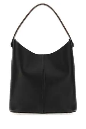 MAISON MARGIELA Leather Dress-age Shopping Bag - Black