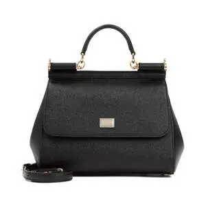 Dolce & Gabbana Saffiano Leather Sicily Bag