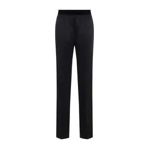 TOM FORD Satin Straight-leg Pants - Black