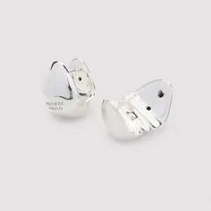 Phoebe Philo Pebble Studded Earrings