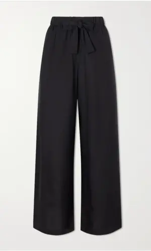 TOTEME Silk Wide-leg Pants