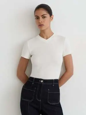 Reiss Frill T-shirts For Women