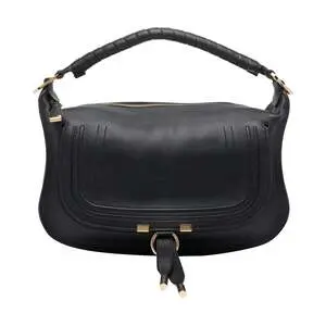 Chloé Small Marcie Shoulder Bag - Black