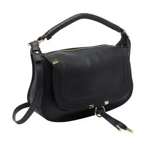 Chloé Small Marcie Shoulder Bag - Black