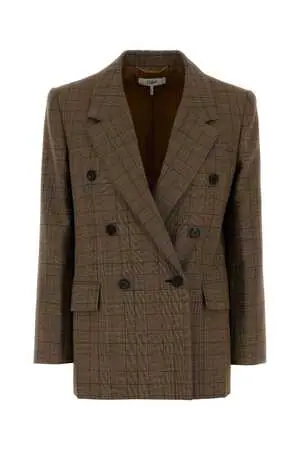 Chloé Embroidered Wool Blazer - Multicolor