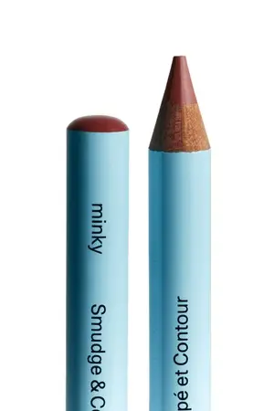 FARA HOMIDI Smudge & Contour Lip Pencil In Na - Minky