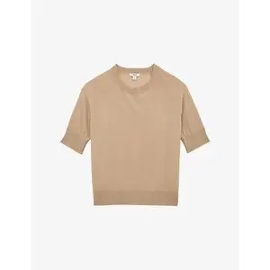 Women's Long Sleeve Merino Wool Crew Neck Tops