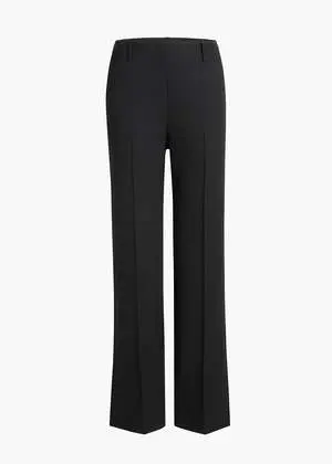 Khaite Grenare Wool Trousers - Black