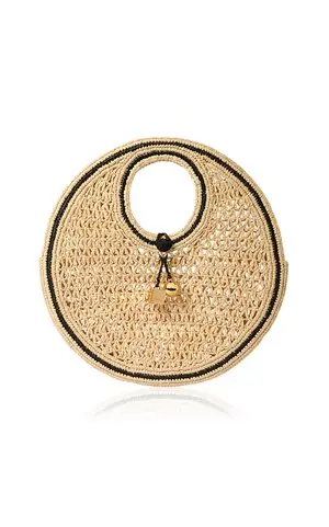 Jacquemus Le Petit Rond Spiaggia Clutch Bag - Brown