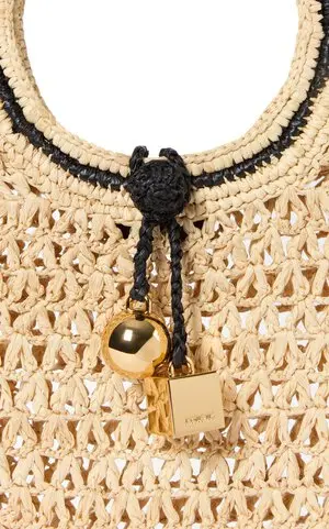 Jacquemus Le Petit Rond Spiaggia Clutch Bag