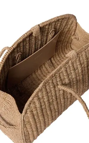 Jacquemus Le Turismo Raphia Leather Bag