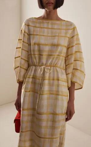 Rosie Assoulin Ribbon Caftan Dress