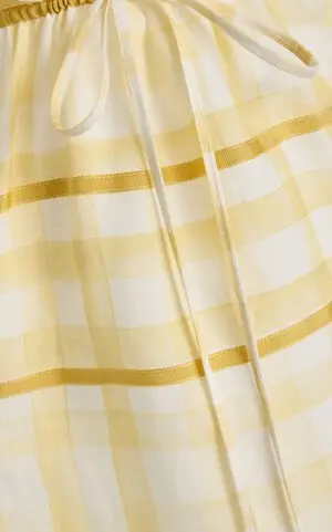 Rosie Assoulin Ribbon Caftan Dress