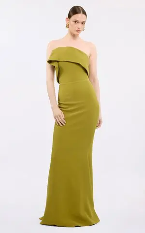 Elie Saab Fold Over Top Gown
