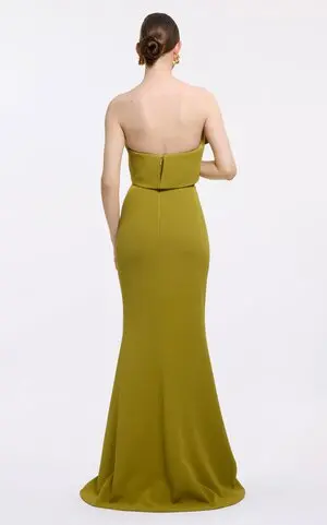 Elie Saab Fold Over Top Gown