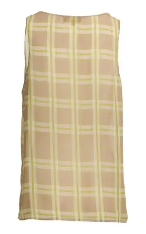 Elie Saab Silk Tank Top