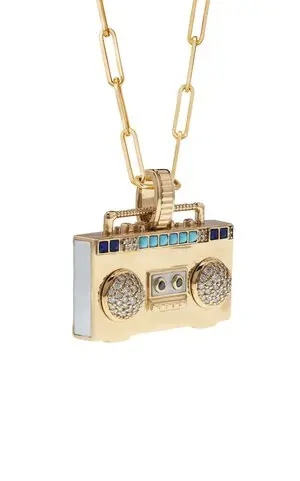 NEVERNOT Smooth Operator 14k Yellow Gold Necklce