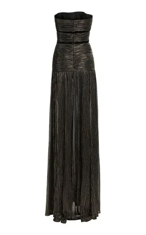 Elie Saab Draped Sequin Gown