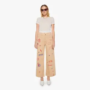 MOTHER Mid Rise Double Dip Nerdy Jeans