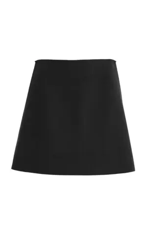 BIRROT BIRROT LAY3 Crepe Mini Skirt