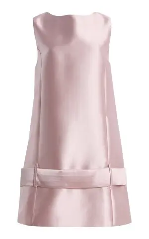 MARLIES GRACE Satin Mini Dress - Pink
