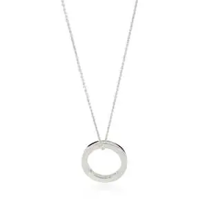 Tiffany & Co. Sterling Silver 1837 Circle Pendant - Sterling_silver