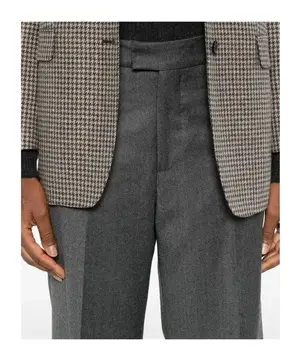 BERWICH Pleated Wool Trousers