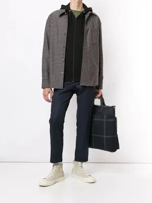 Comme Des Garçons Embroidered Logo Hoodie