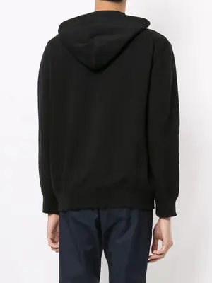 Comme Des Garçons Embroidered Logo Hoodie
