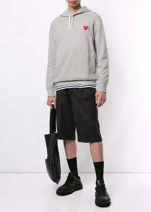 Play Comme Des Garcon Logo Hoodie