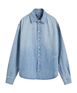 Jacquemus Cotton Shirt - Blue