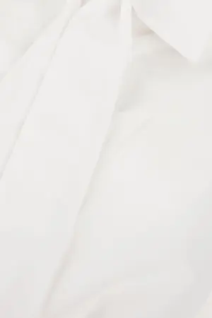 Thom Browne Short-sleeved Bow Detail Top