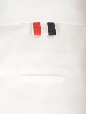 Thom Browne Short-sleeved Bow Detail Top