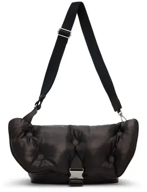MAISON MARGIELA Quilted Buckle Shoulder Bag